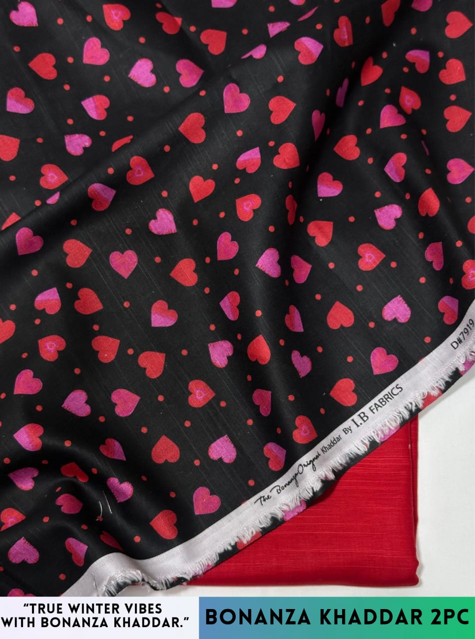 Bonanza Khaddar 2-Piece Unstitched – NAQSH FABRICS