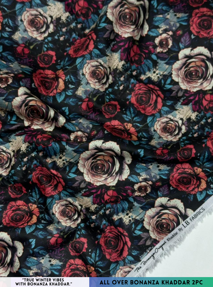BONANZA KHADDAR 2PC – NAQSH FABRICS